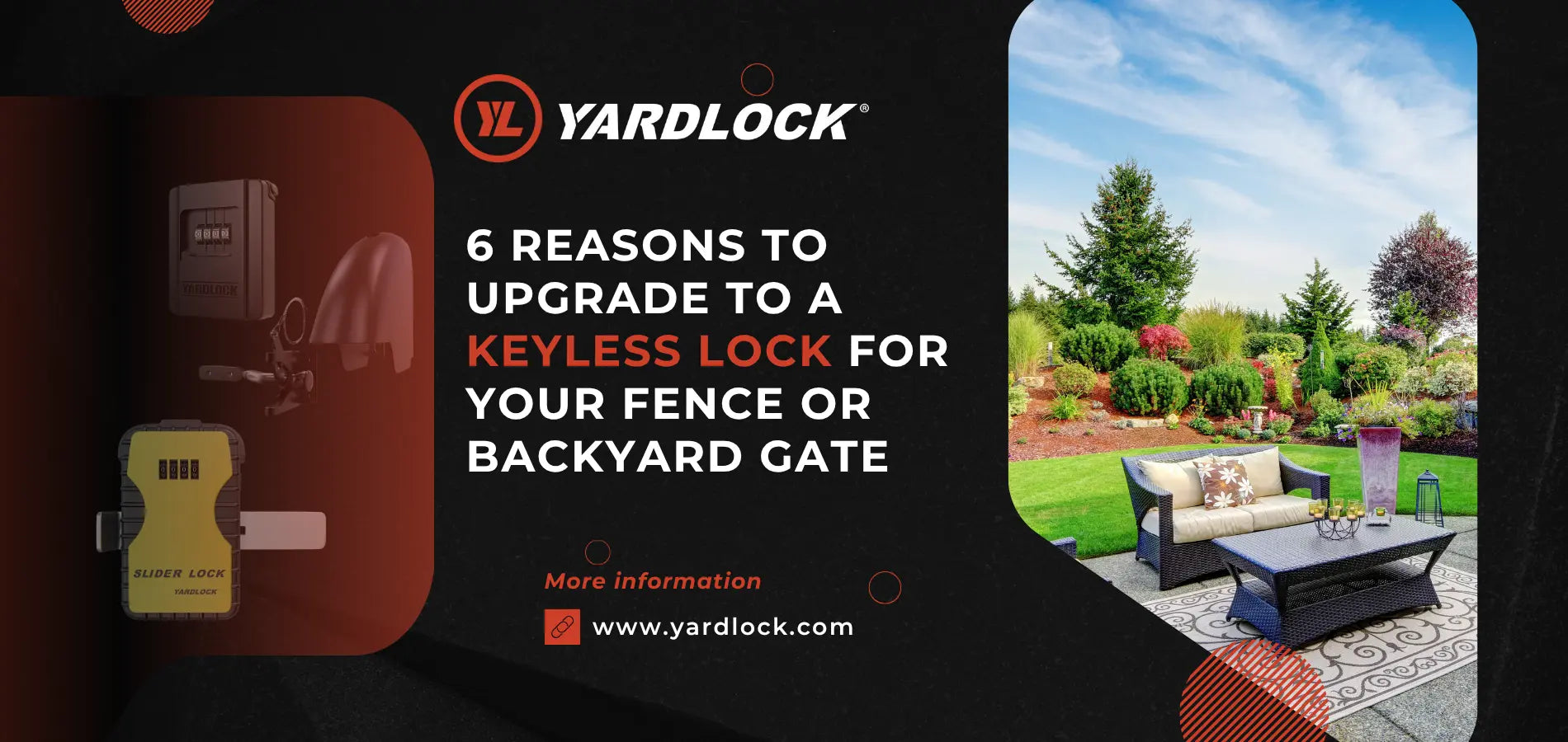 6 Reasons To Upgrade To A Keyless Lock For Your Backyard Gate – YARDLOCK CORPORATION
