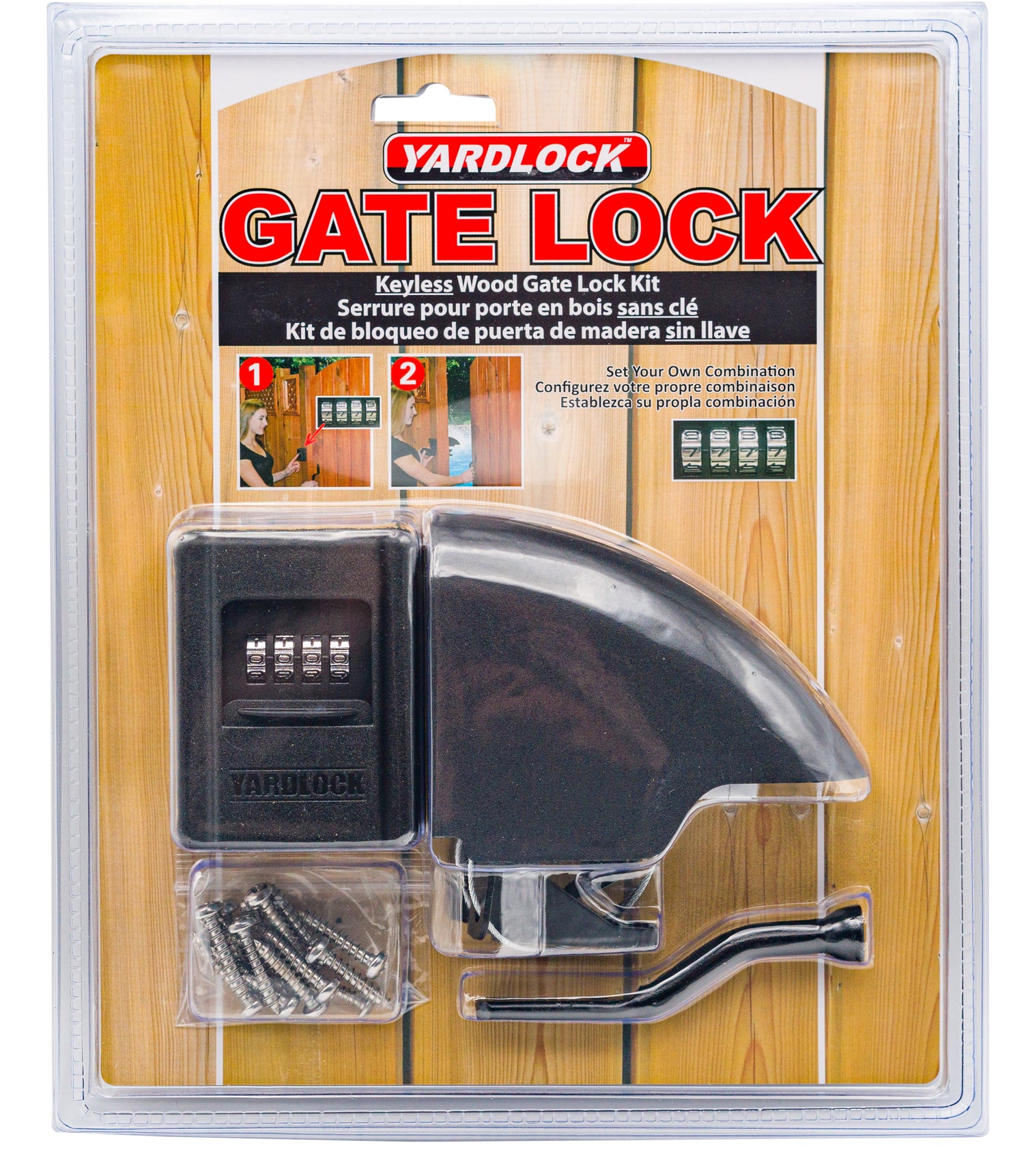 Gate Lock – Heavy-Duty Keyless Security for Gates and Fences – YARDLOCK ...